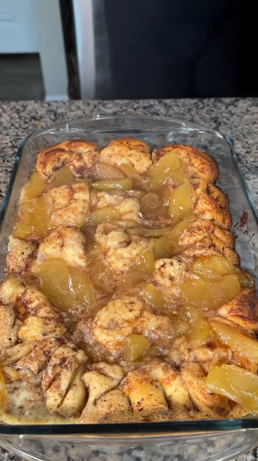 Easy cinnamon roll apple dessert – sweet and simple treat