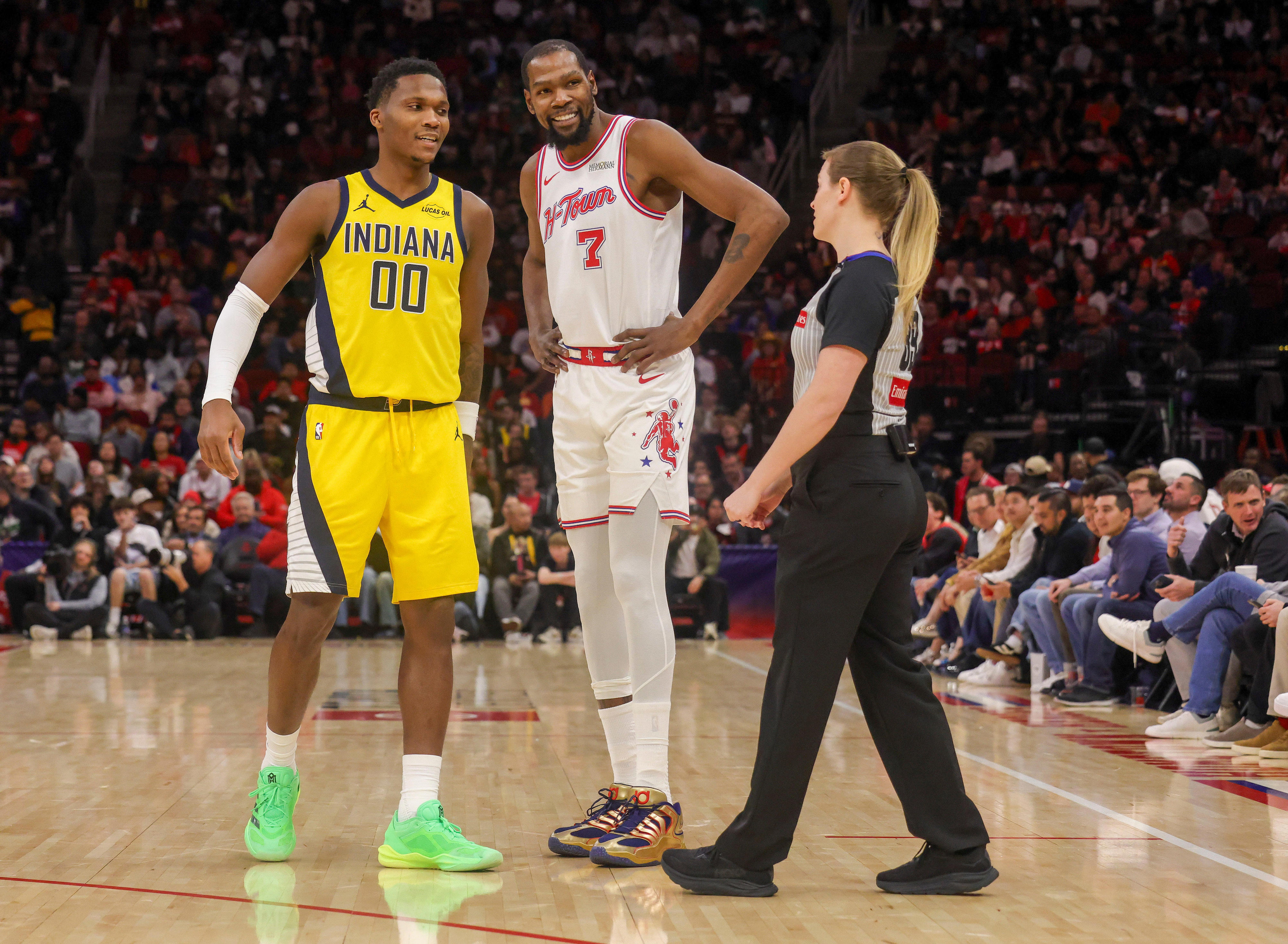 Rockets' Kevin Durant ruled out for Monday's game vs. Pacers in Indy