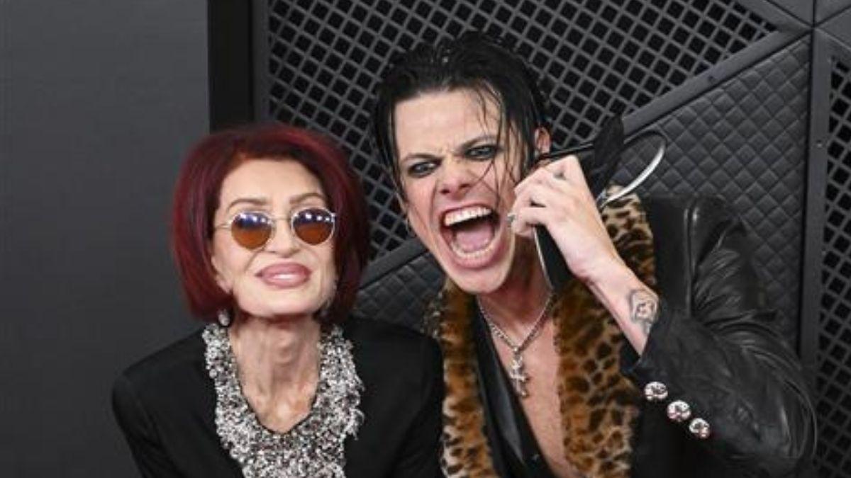 Sharon Osbourne, 73, shows off slimmed-down look at 2026 Grammy Awards ...