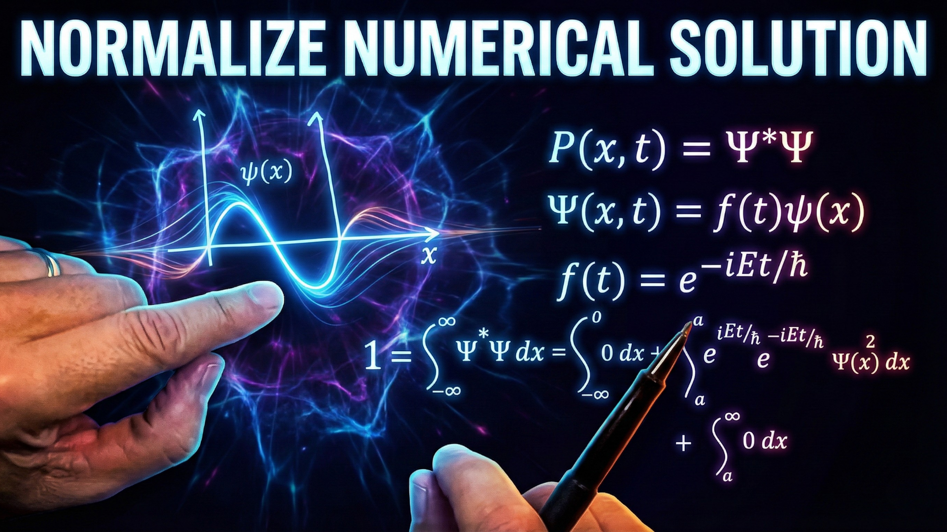 How to normalize a wave function using numerical integration in Python