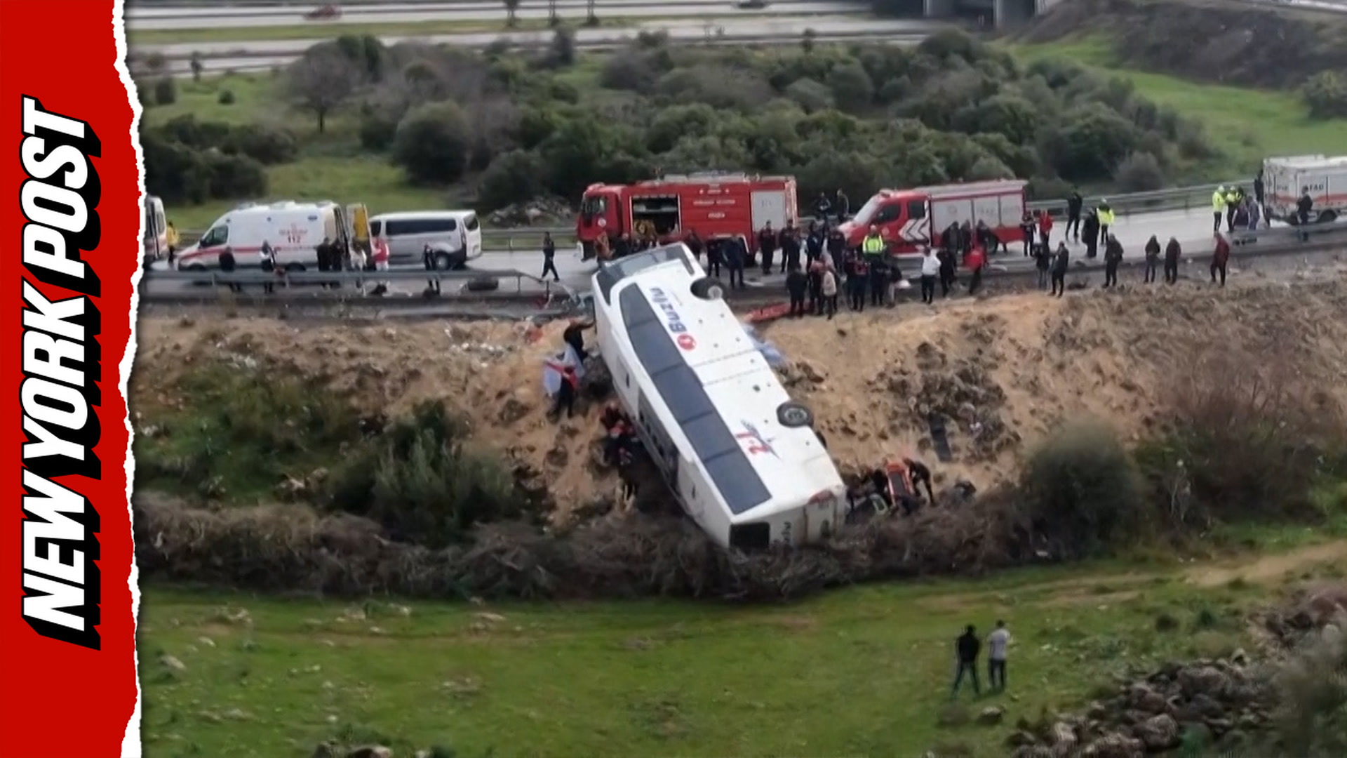 Deadly bus crash in Turkey leaves 9 dead, 26 injured