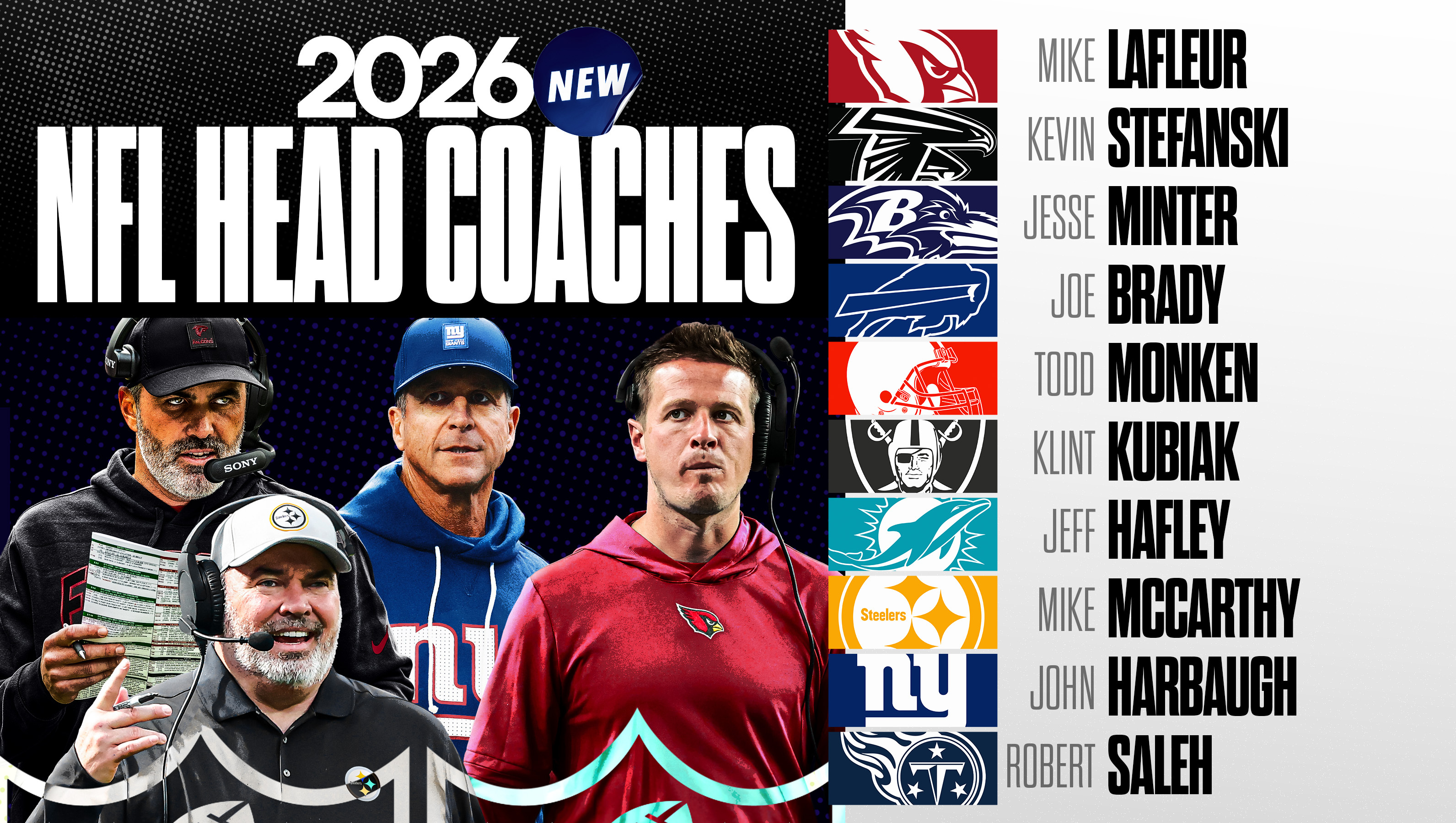 10 numbers that helped define NFL's 10 new head coaching hires ...