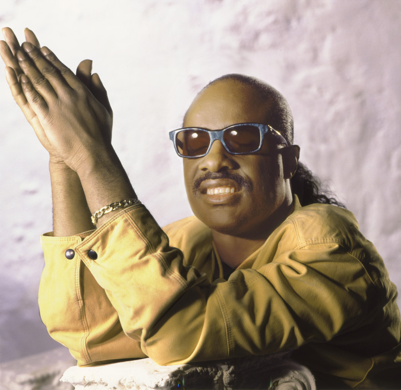 Stevie Wonder is moved to his feet as Olivia Dean, 26, sings 'Man I ...
