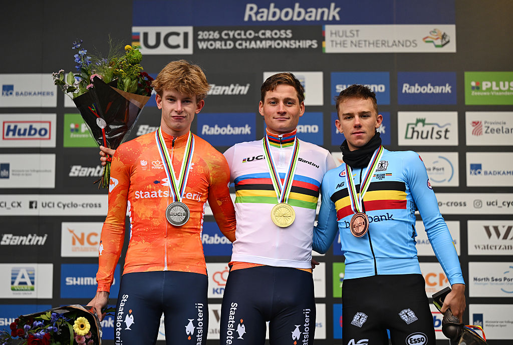 Cyclo-cross World Championships: Mathieu van der Poel demonstrates ...