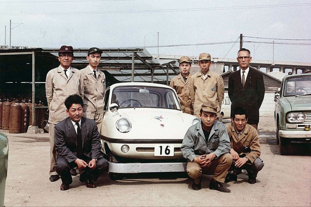 Meet the Datsun Baby, the tiny car Nissan built for kids to drive