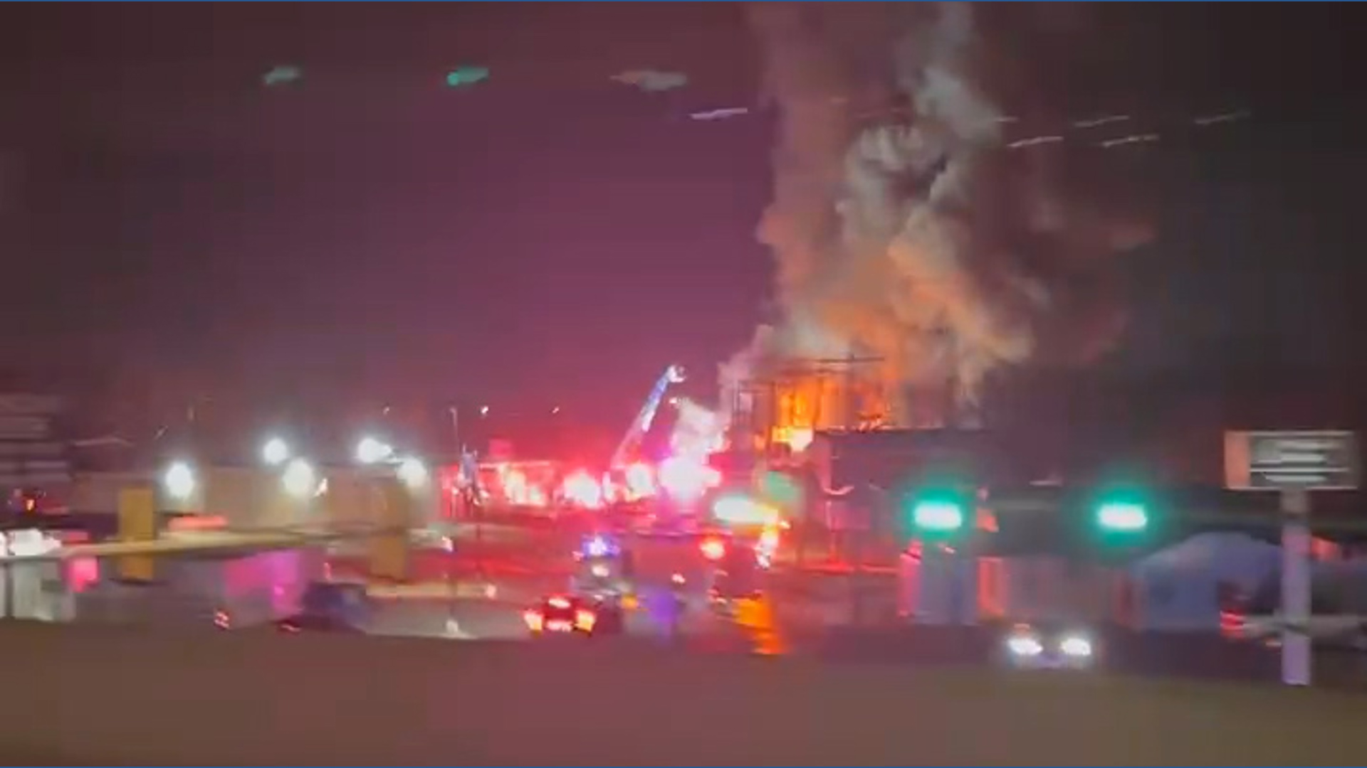 Fort Worth Fire Department responding to 2-alarm fire Saturday night