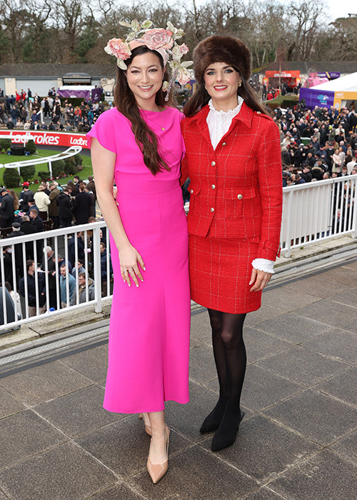 Pics: Claudine Keane leads the celebs at Leopardstown races in chic Chanel