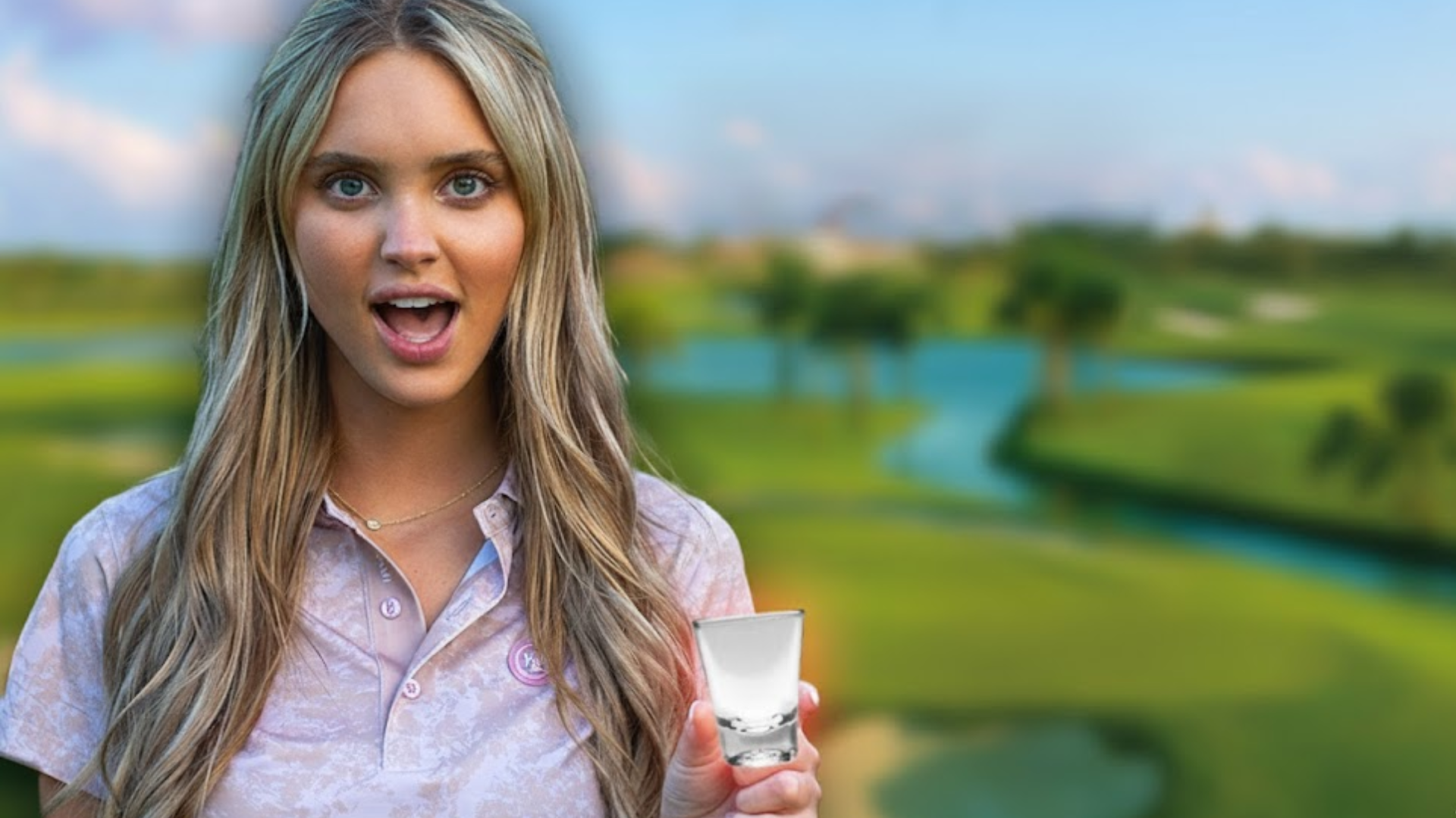 Two Girls Golf Challenge with