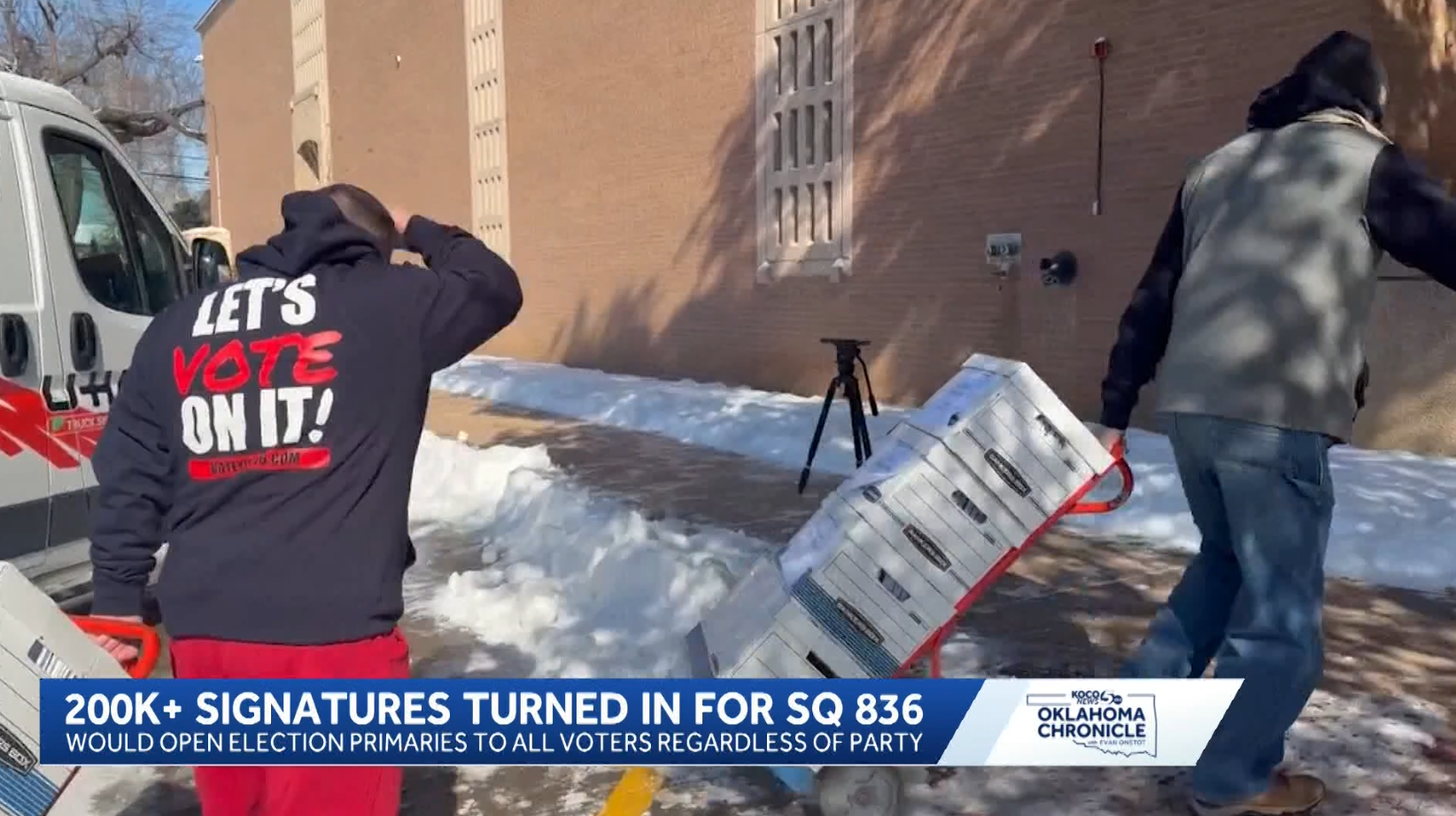 Oklahoma Chronicle: More than 200,000 signatures turned in for State ...