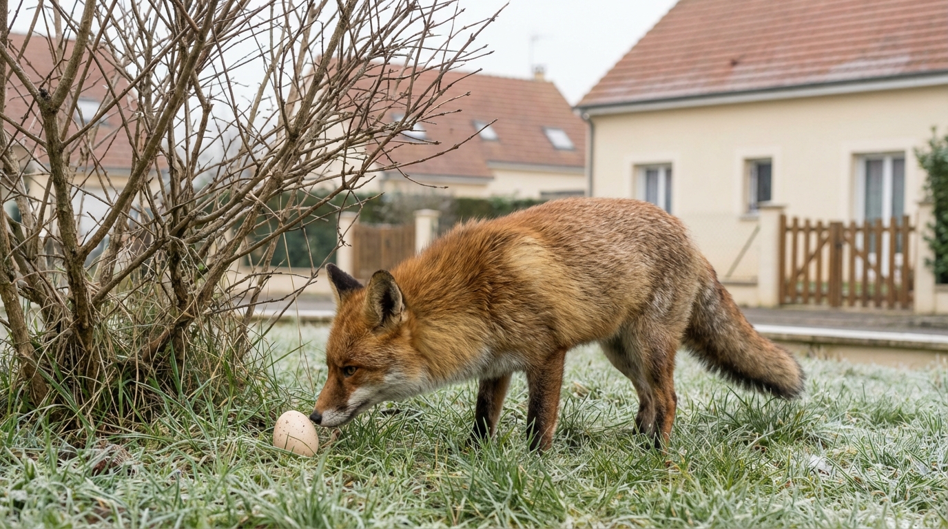 Jardiniers : cette habitude de laisser des œufs aux renards en hiver ...