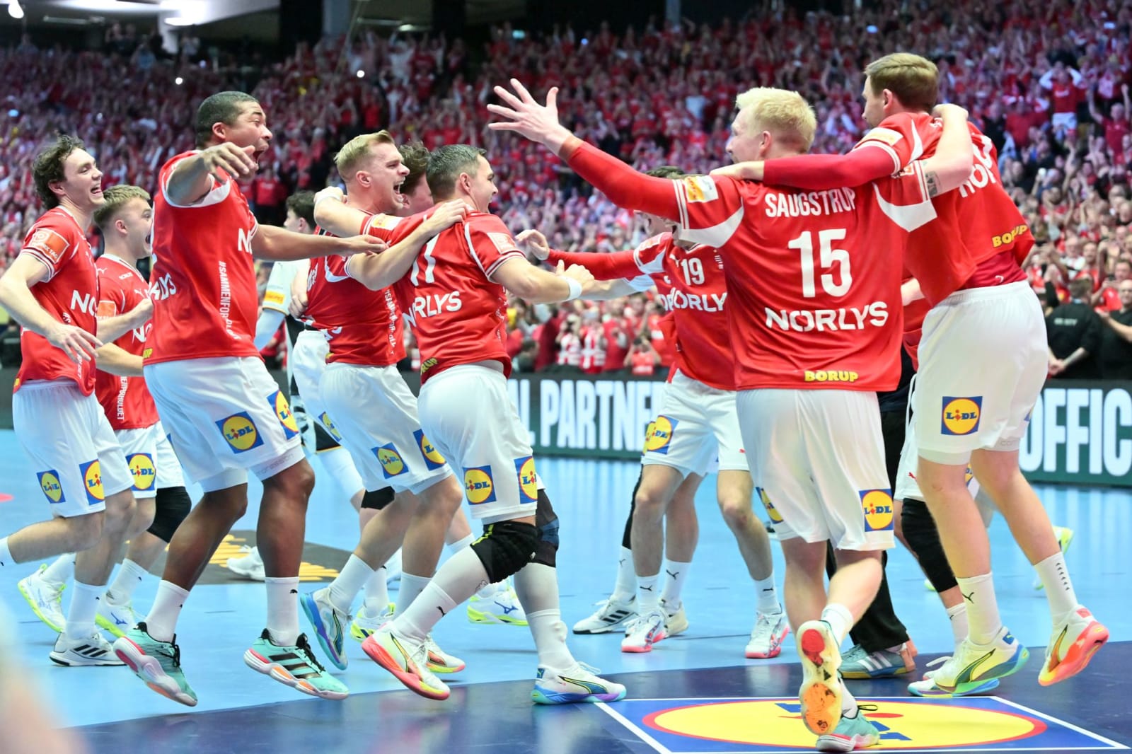 Denmark beat Germany to win handball European championship