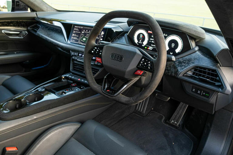 Driving the 2026 Audi RS e-tron GT performance feels like falling into ...