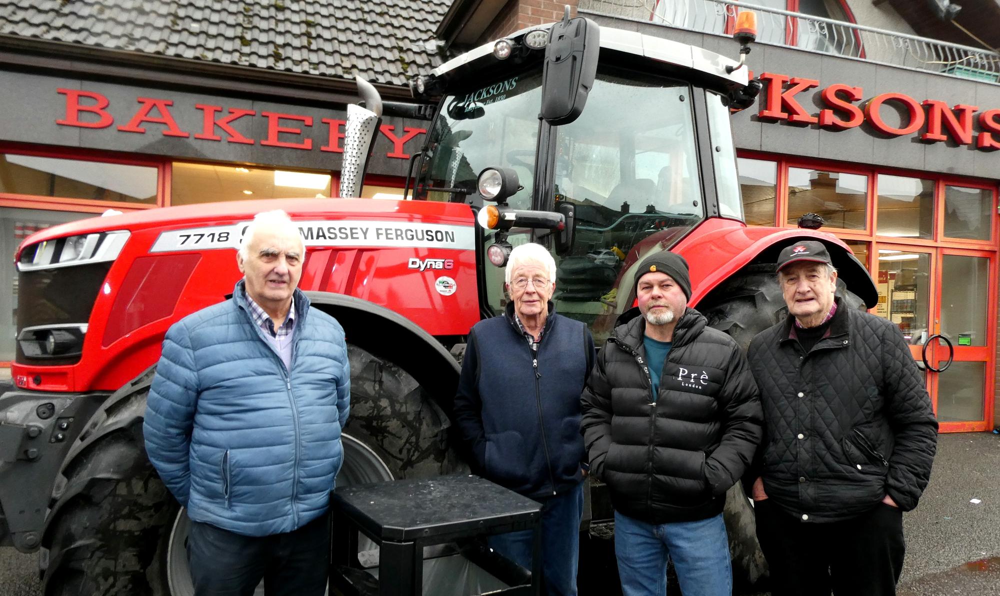 Cheque for £3,200 in aid of Just4Children