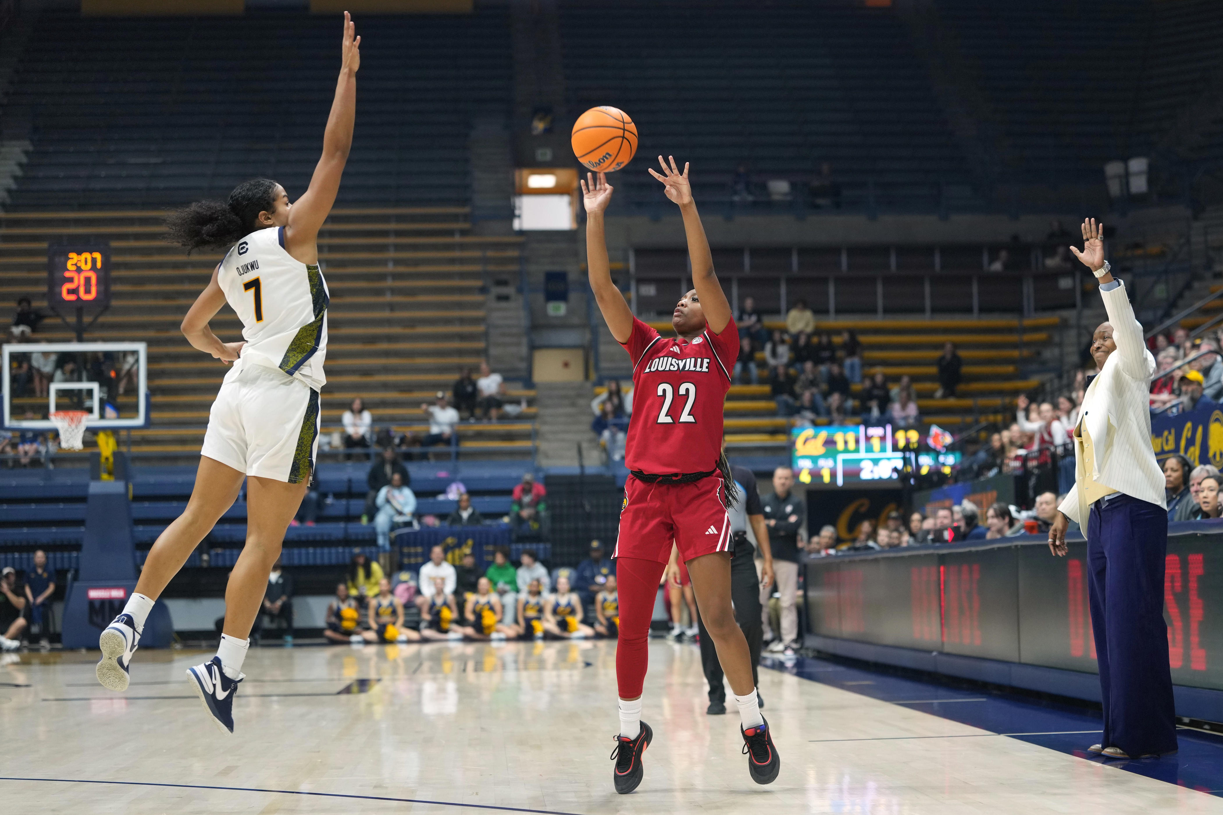 Louisville women's basketball adds to win streak, makes history vs Cal