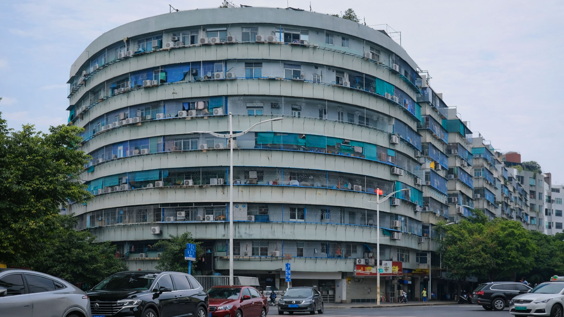 Street View of Residential Area China