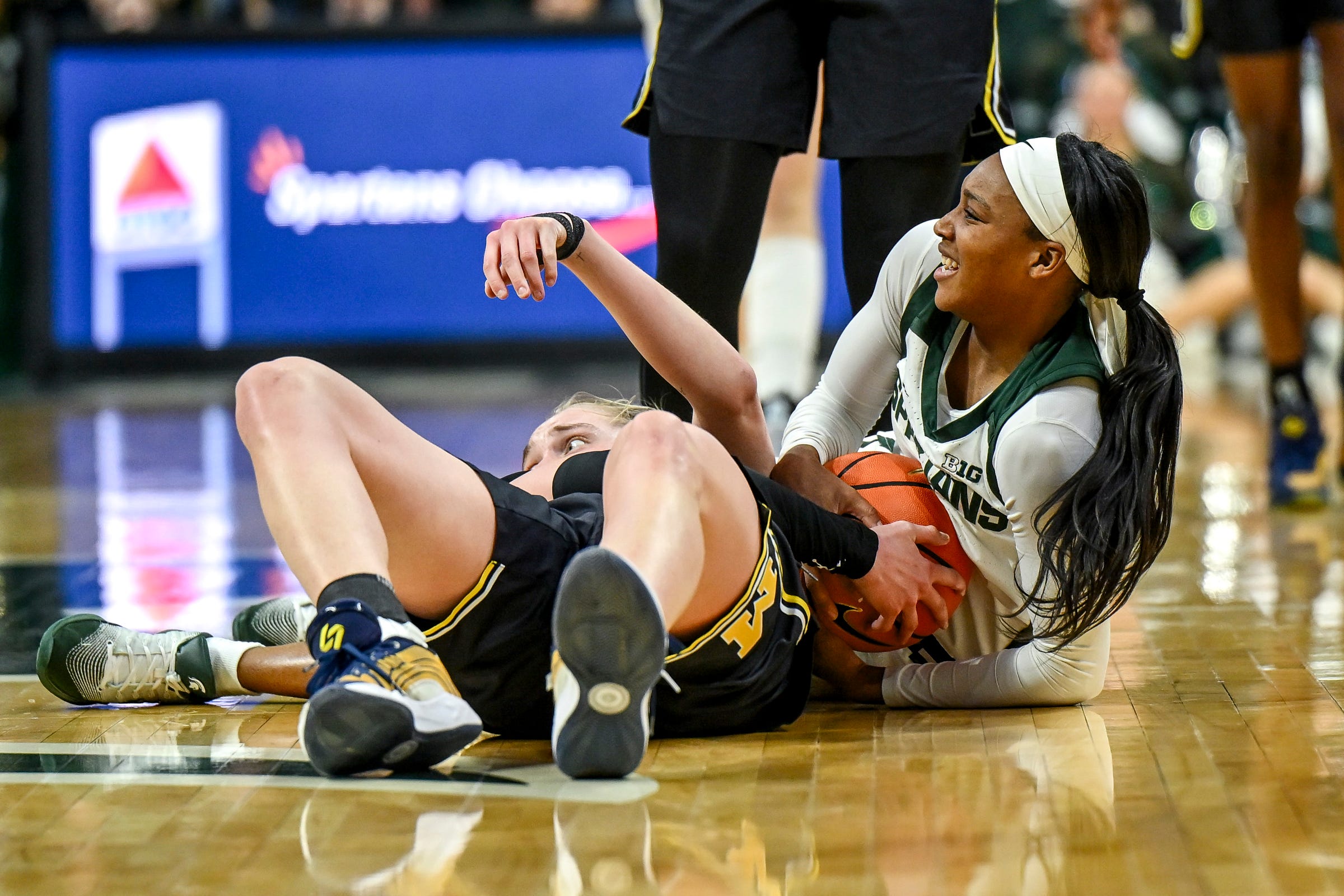 MSU women's basketball comes up short in overtime vs. Michigan