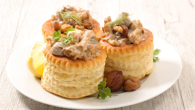 My mother-in-law keeps bringing a huge shrimp and mushroom dish that ...