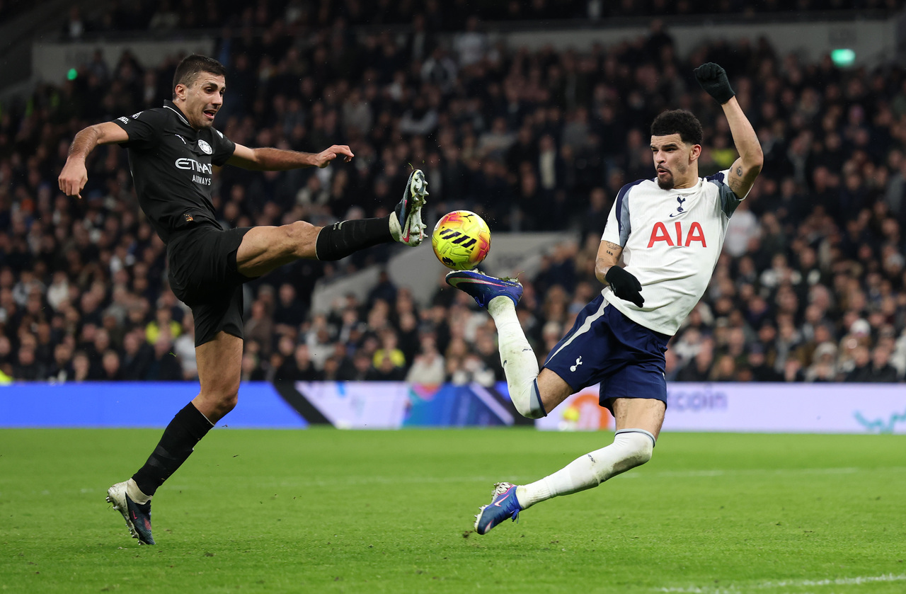 Rodri given fine for comments about referee following Spurs draw