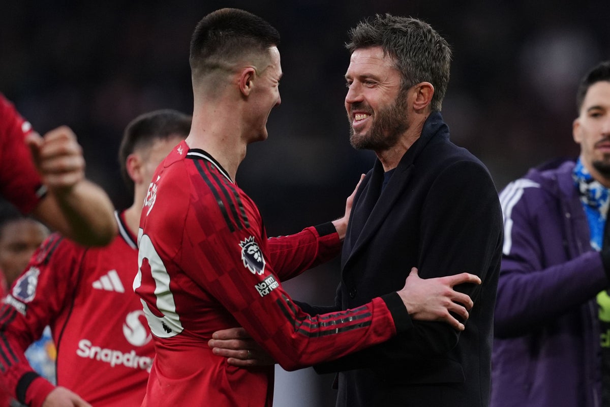 Michael Carrick admits winning late at Old Trafford is 'the best feeling'
