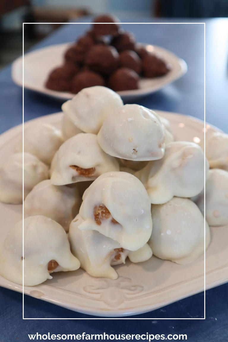 Nutter Butter truffles (easy no-bake recipe)