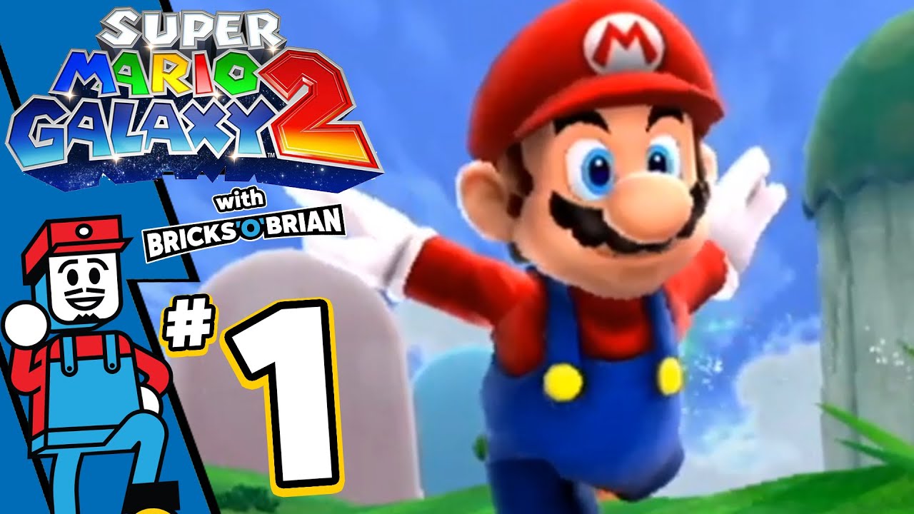 Blasting off with Yoshi! - Super Mario Galaxy 2 with Bricks 'O' Brian!
