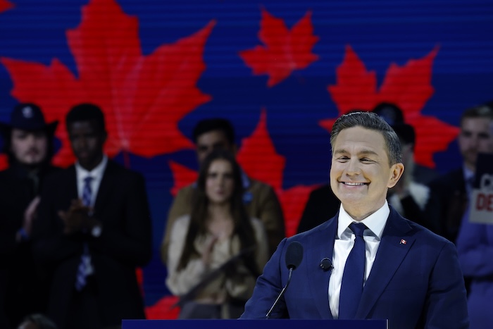 Canada’s Conservative leader echoes Reagan as his party regroups