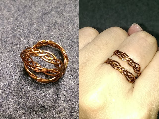 Celtic knot ring - Wire wrapping ideas 228