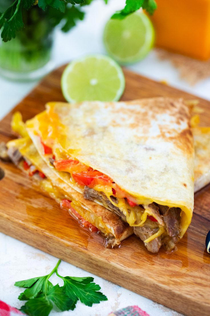 Copycat Keithadilla: Chipotle steak quesadilla (with that famous dip)