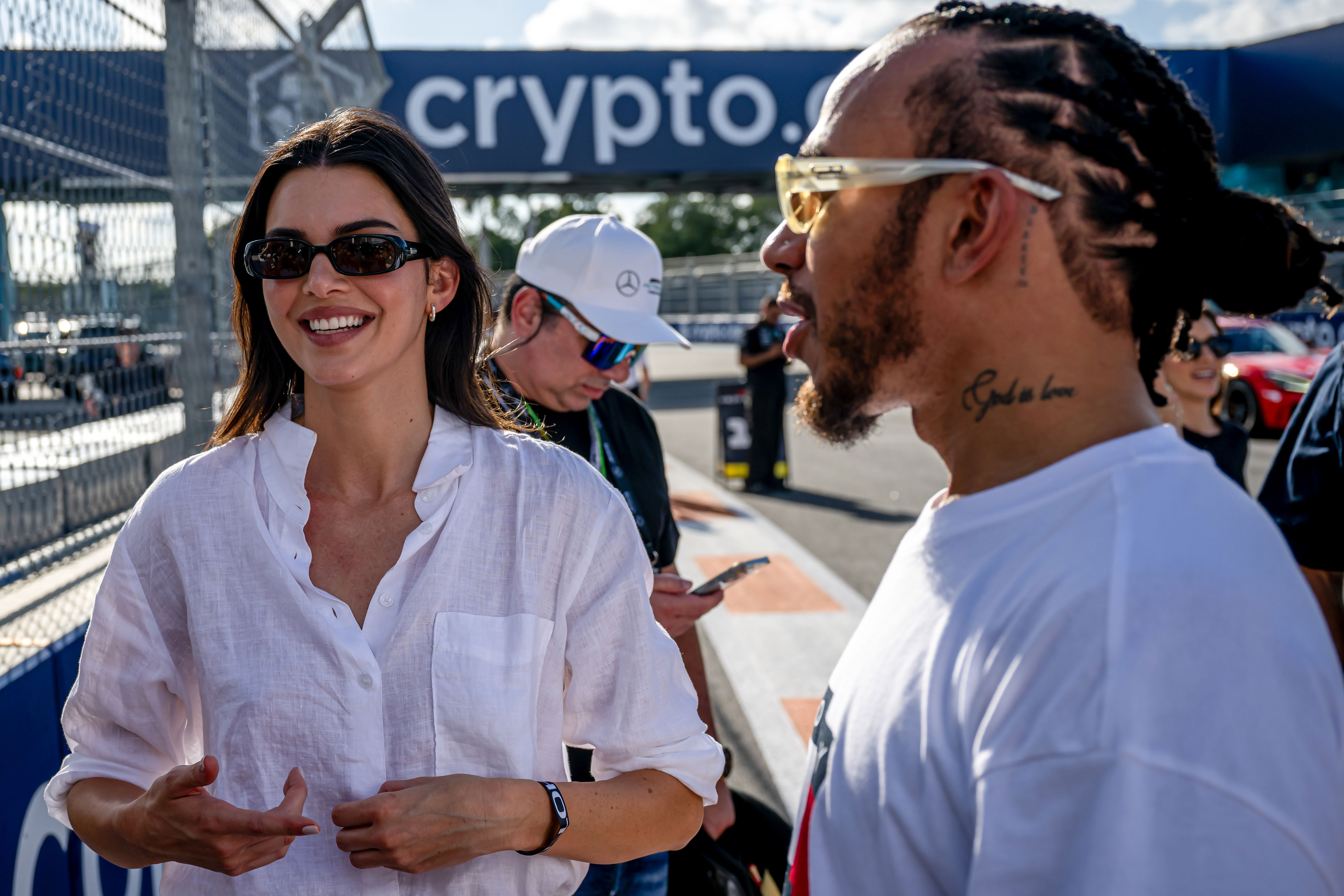Lewis Hamilton was linked to Kendall Jenner before secret romance with ...
