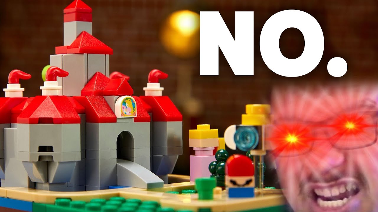 The end of LEGO Super Mario