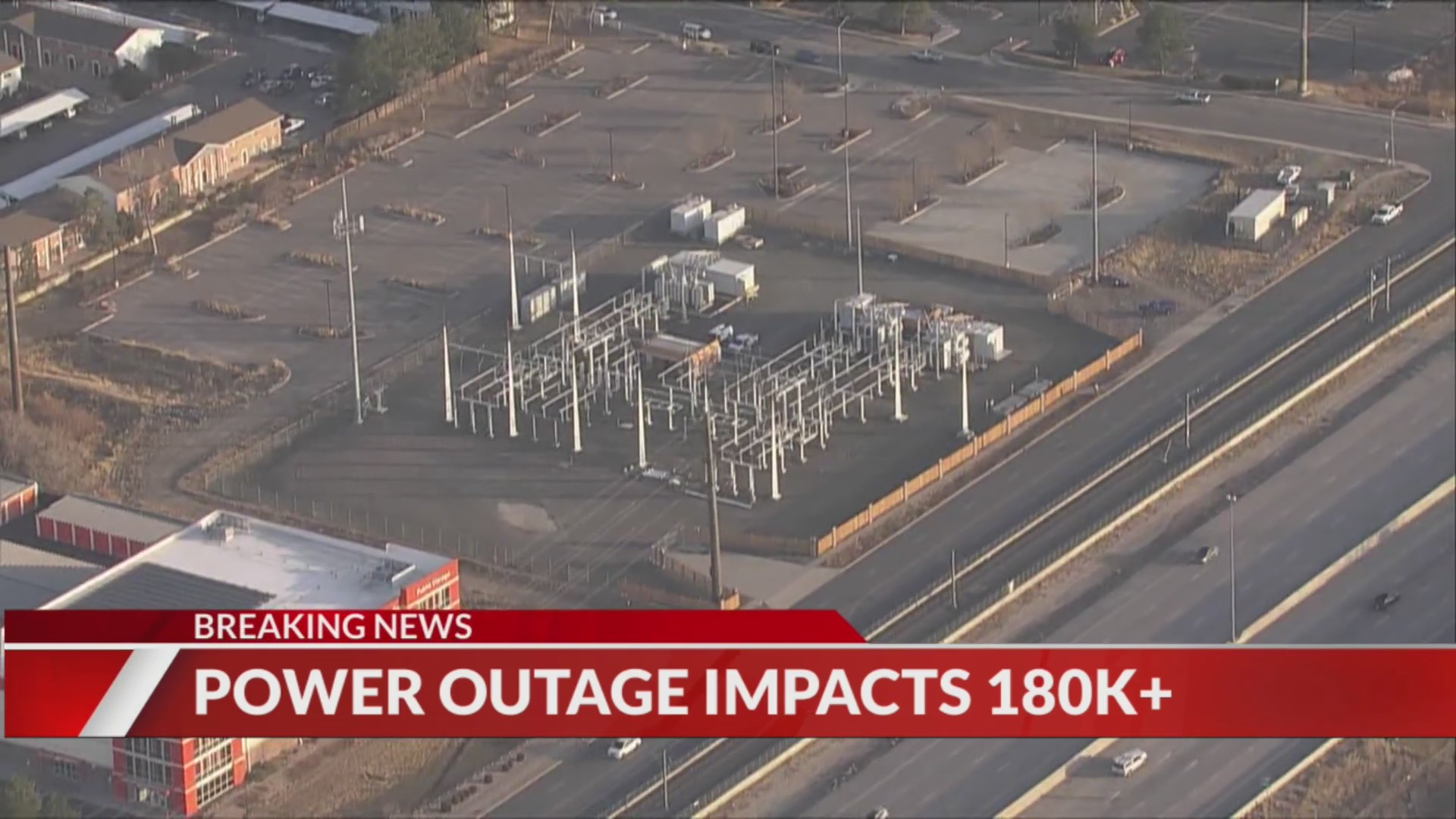 Power outage impacts 180K customers