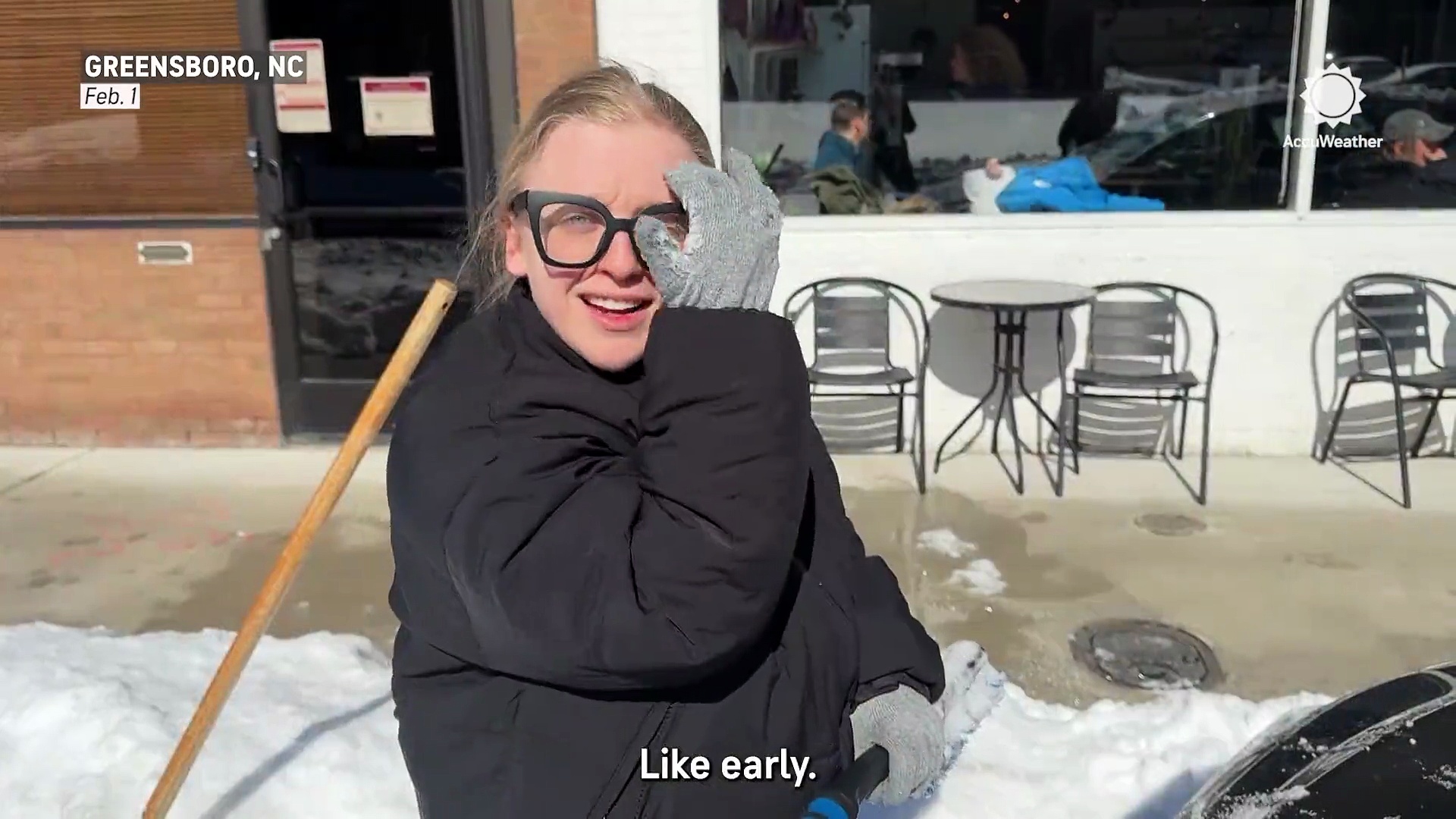 North Carolinians dig out of deep snow