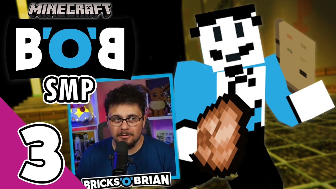The big hole! - Episode 3 - Minecraft survival with Bricks 'O' Brian!
