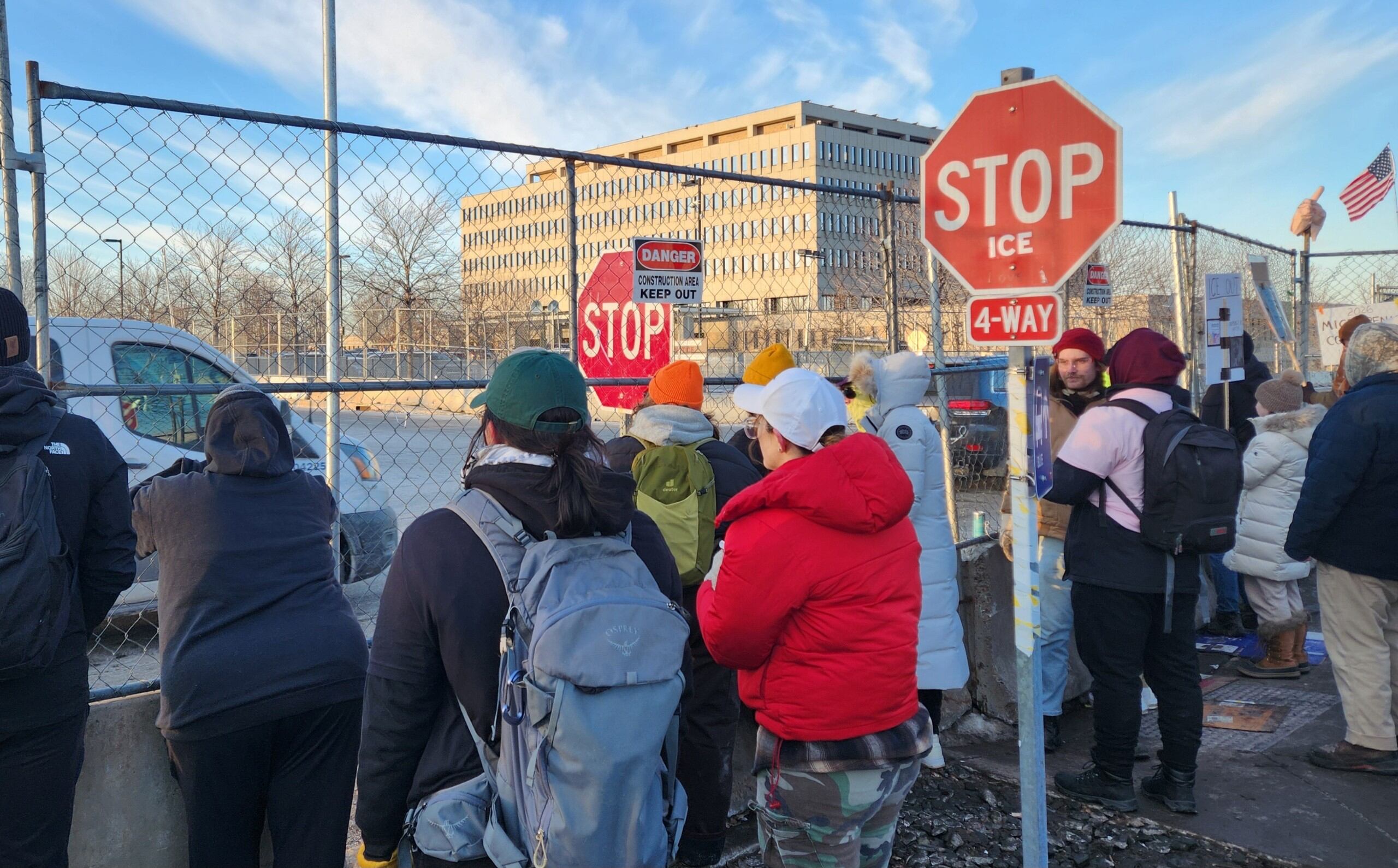 Local resident travels to anti-ICE protest in Minneapolis