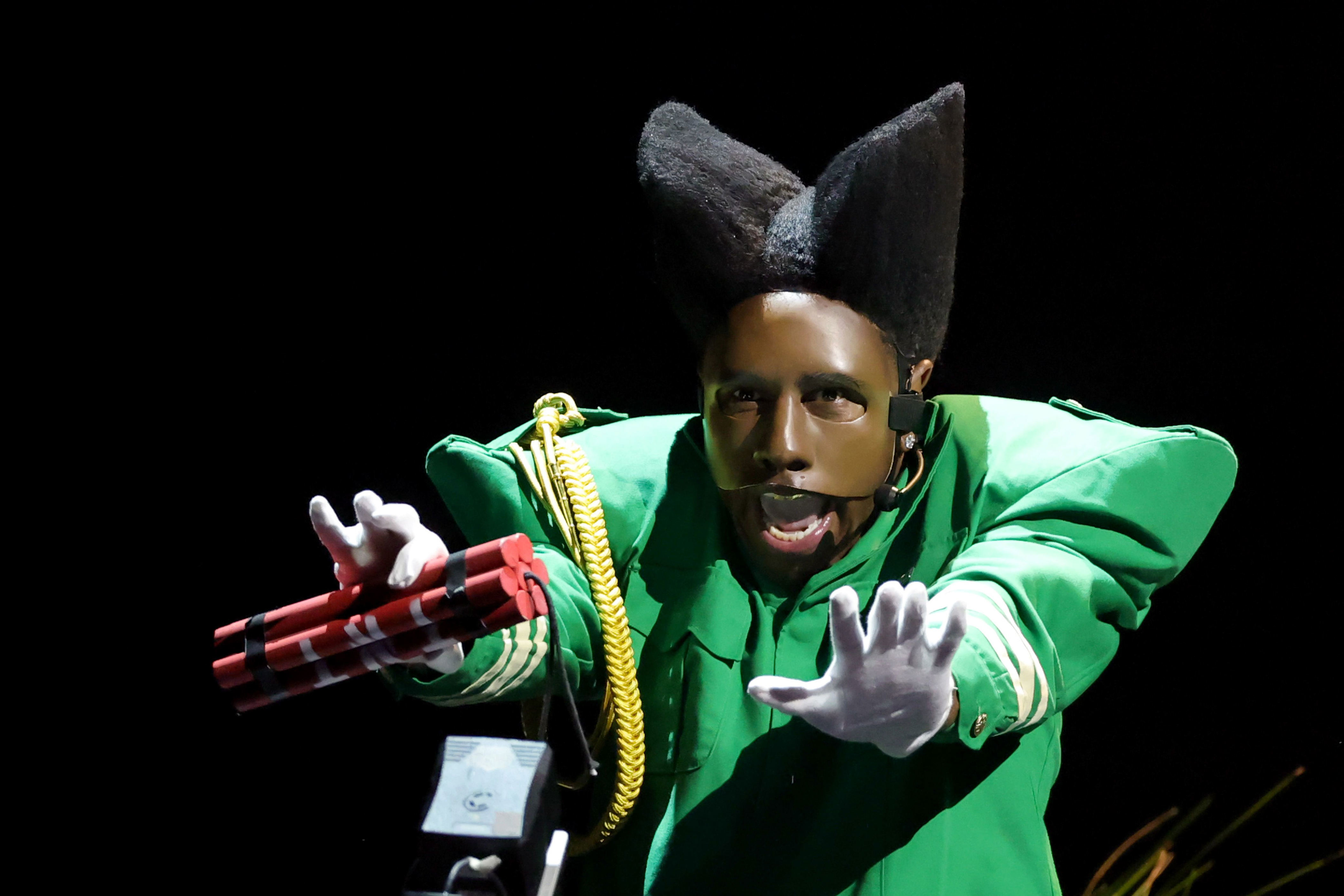 Watch Tyler, the Creator perform at 2026 Grammys
