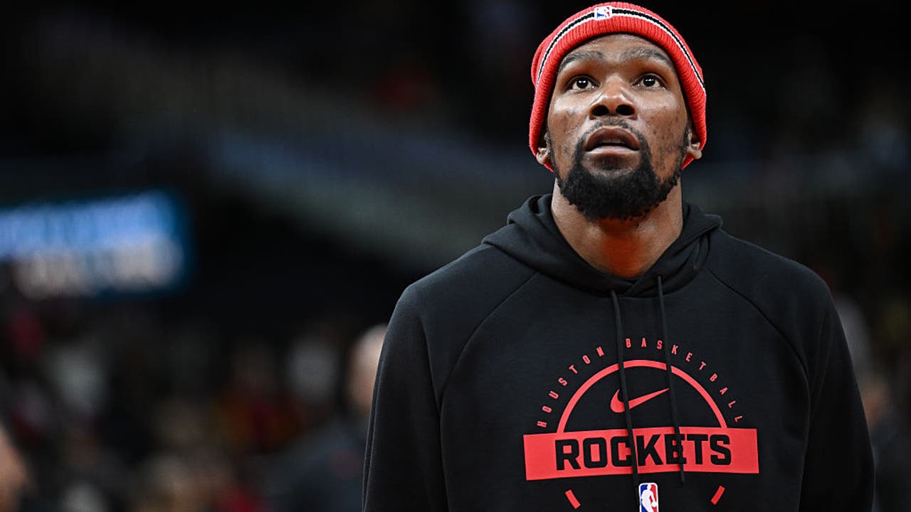 Kevin Durant makes history as oldest all-star in Rockets history ...