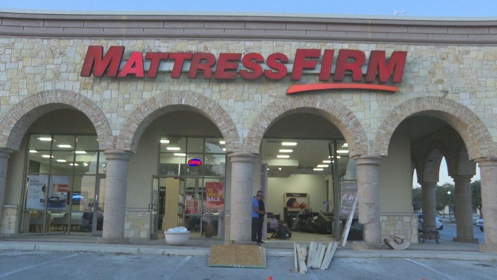 Car plows into Mattress Firm off Loop 1604 and Blanco Road on Northwest ...