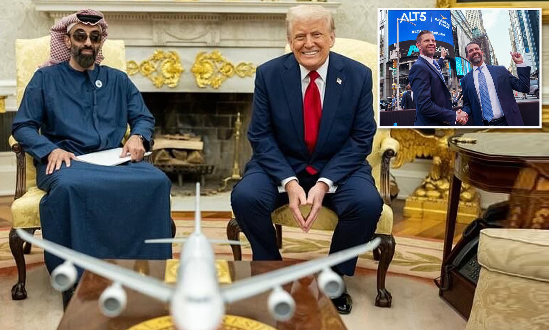 Trump family secretly signed $500m crypto deal with 'spy sheikh ...