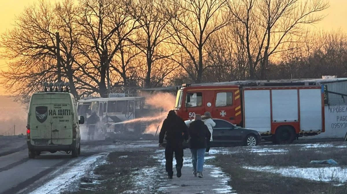 Ukraine's foreign minister on Russian strike on miners' bus: Those ...