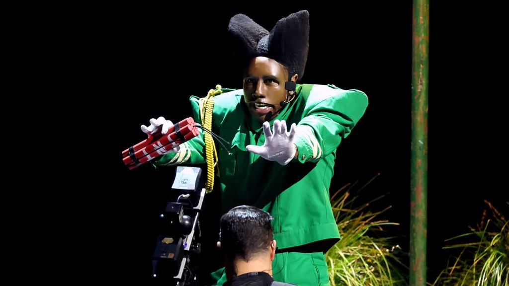 Tyler, the Creator hits person with car during Grammys performance with ...