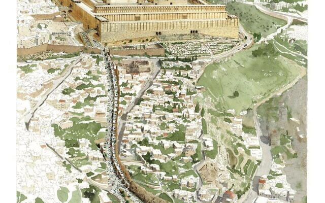2,000-year-old pilgrimage road to Temple Mount opens to public after ...