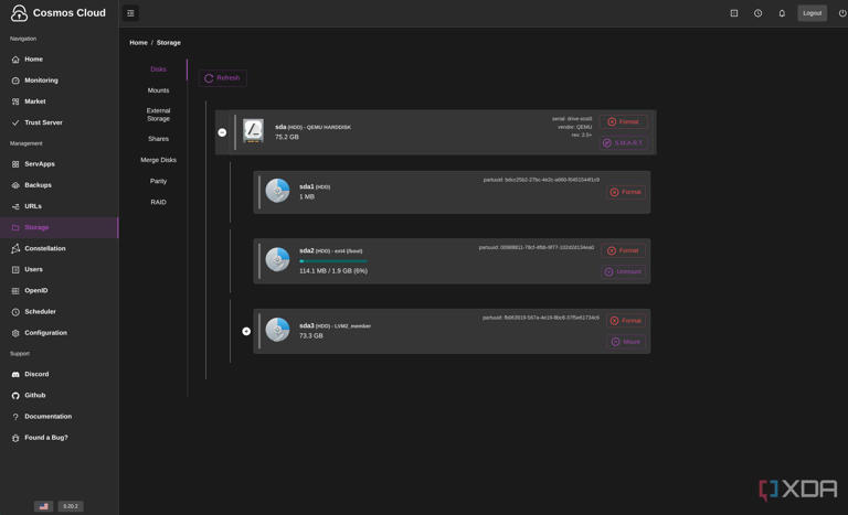 Cosmos server is the best all-in-one package to manage your server and ...