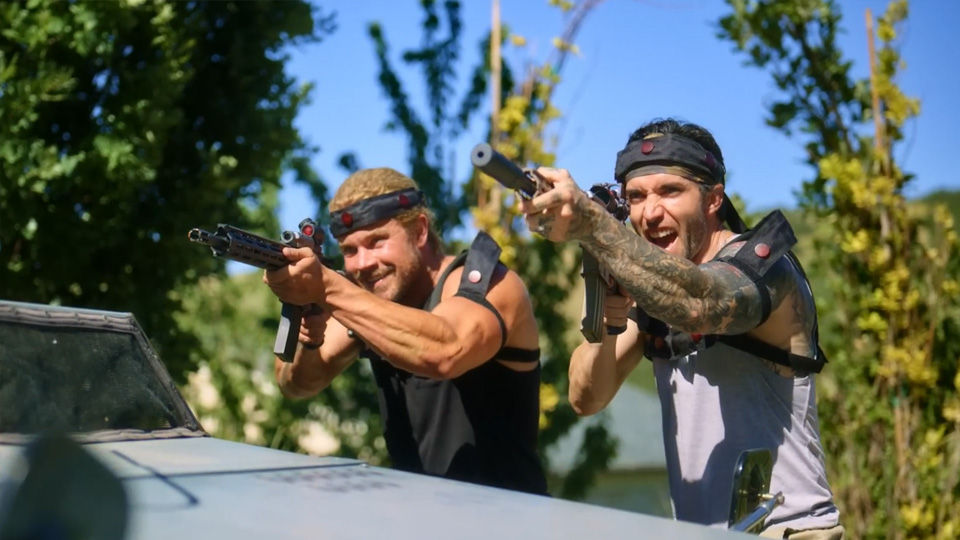 Real life Modern Warfare 3 action scene