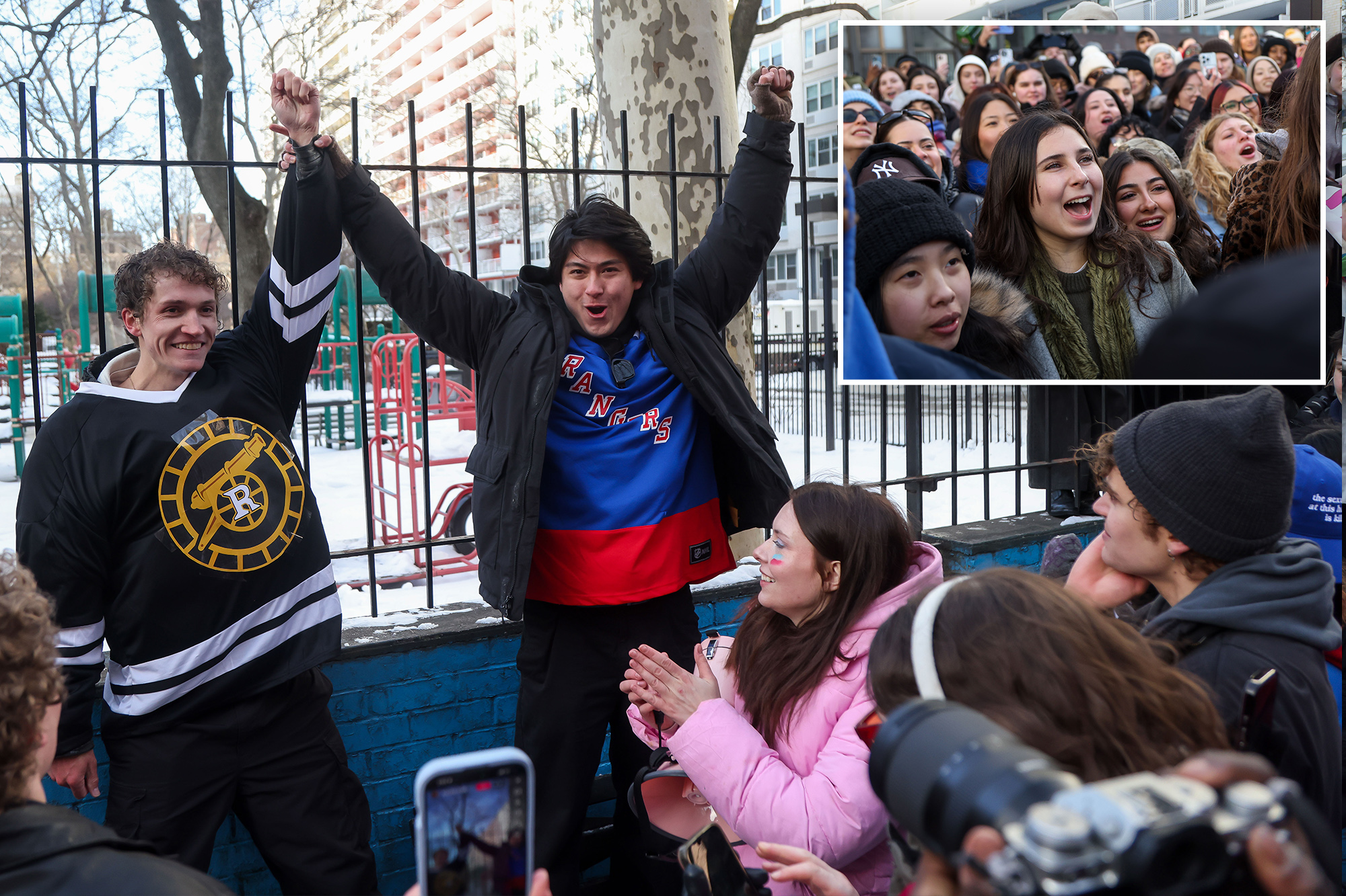 Hockey hunks turn out for NYC 'Heated Rivalry' lookalike contest: 'Very ...