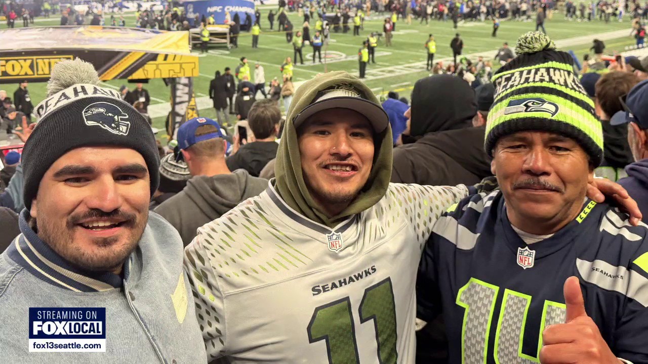 Son surprises Seahawks-loving dad with NFC championship game tickets