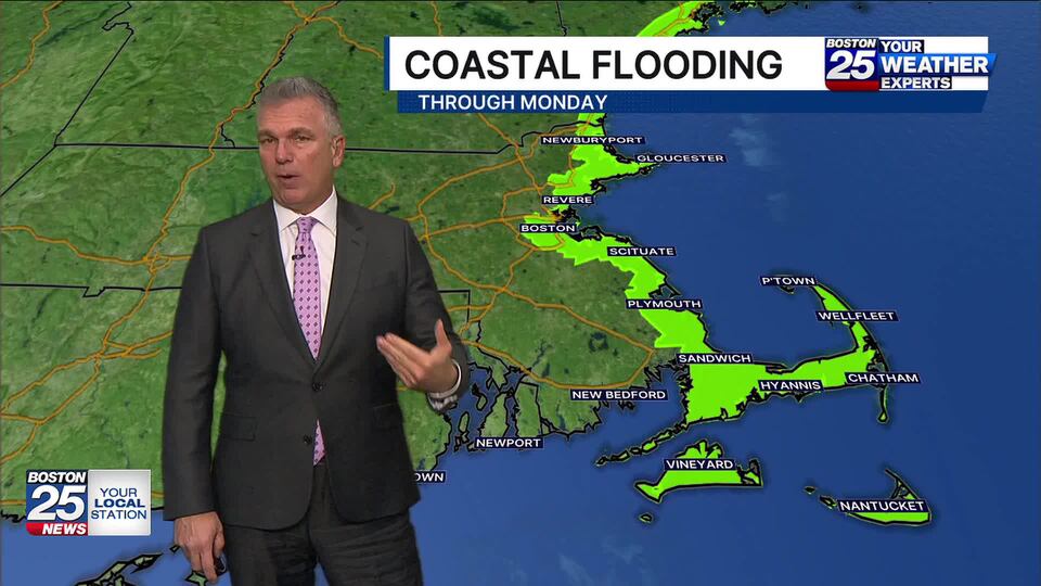 Boston 25 Sunday night weather forecast