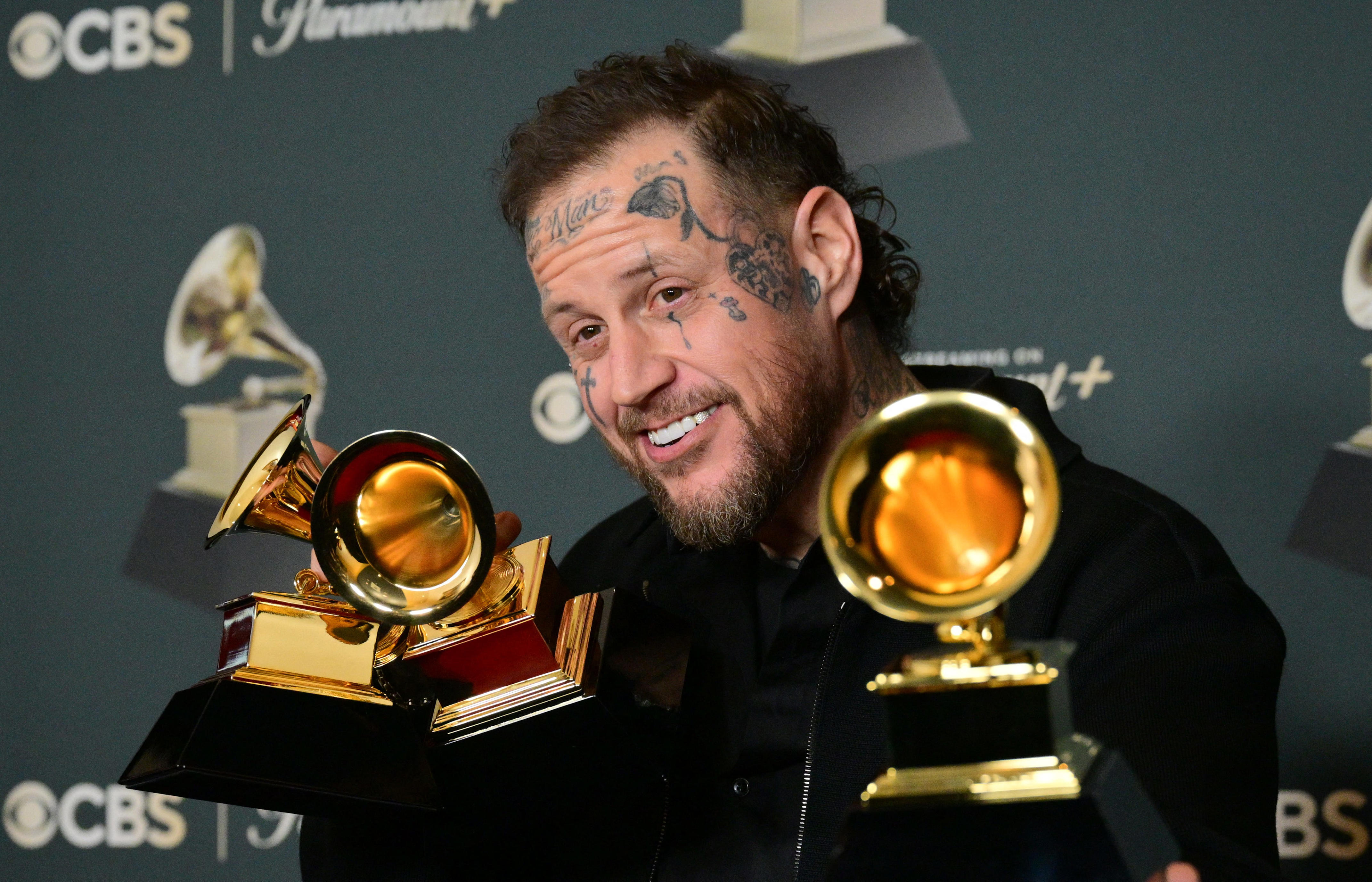 Tearful Jelly Roll gives emotional Grammys speech. What he said