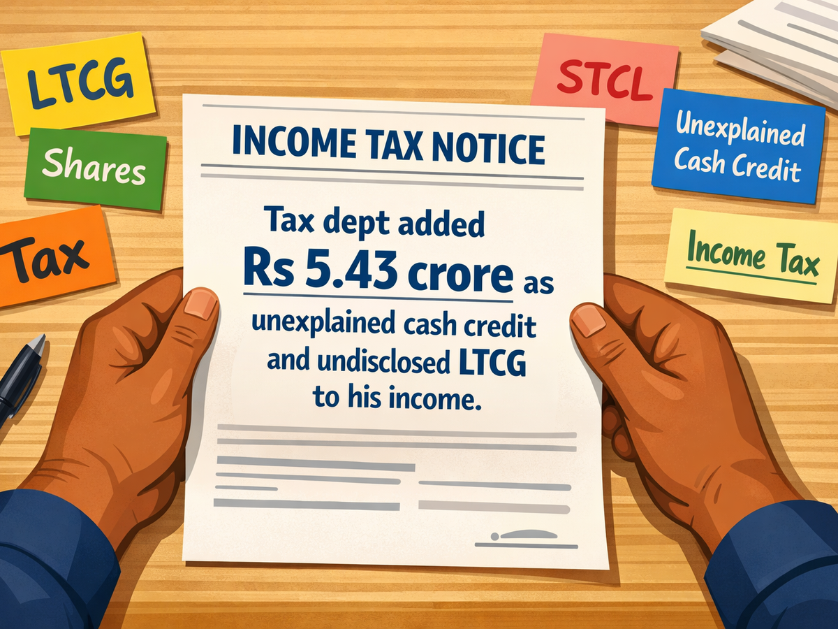 Man sets off Rs 5.18 crore short term capital loss from shares against ...