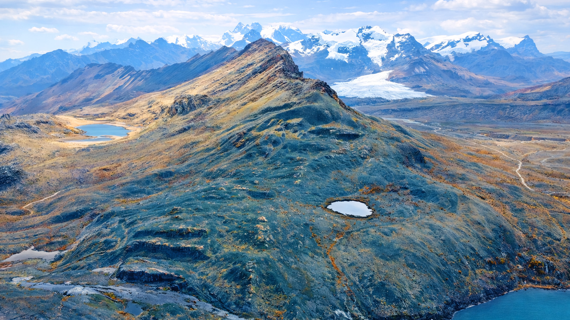 A vanishing ice giant in the Peruvian Andes