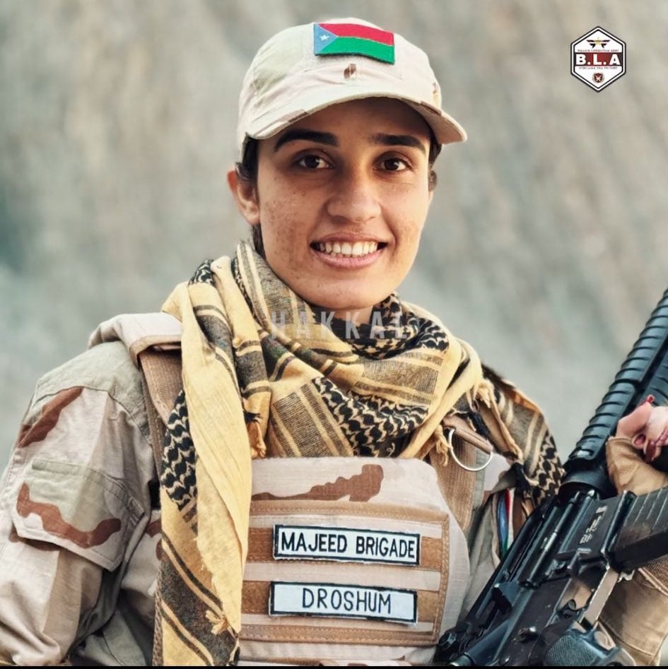 "Pakistan can't face us": Baloch woman 'fidayeen' shoots rifle, smiles ...